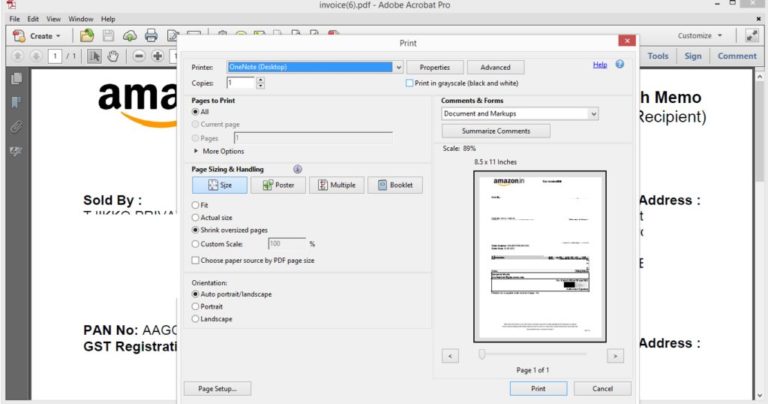 How to Print an Amazon Invoice? | Step by Step Guide